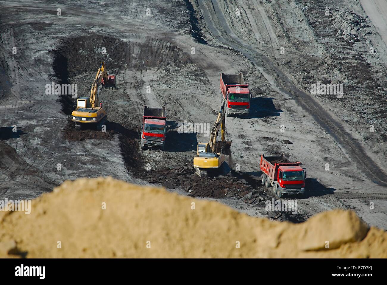Surface coal mine site hi-res stock photography and images - Alamy