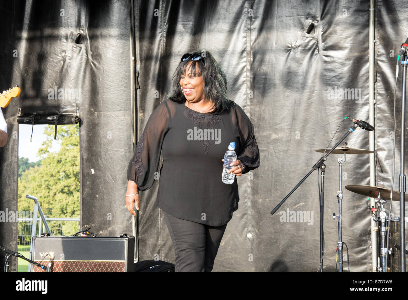 Ruby Turner Soul, R&B and Jazz singer Stock Photo - Alamy