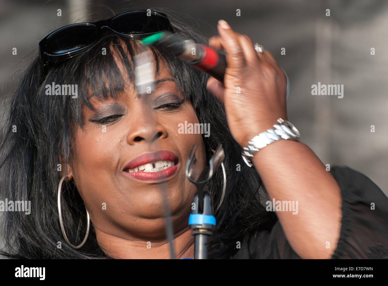 Ruby Turner Soul, R&B and Jazz singer Stock Photo - Alamy