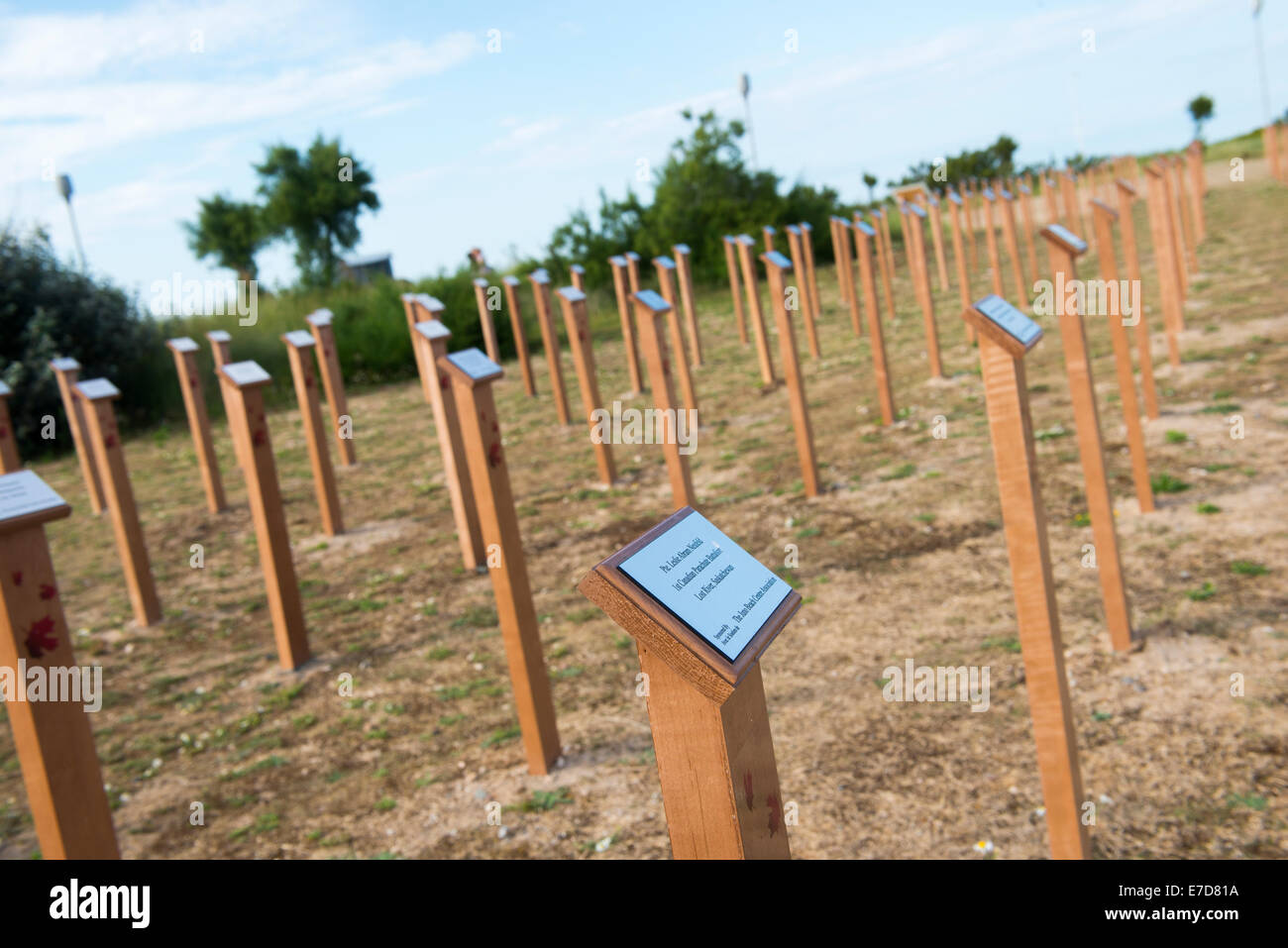 Canadian Memorial at Juno Beach, Normandy France EU Stock Photo - Alamy