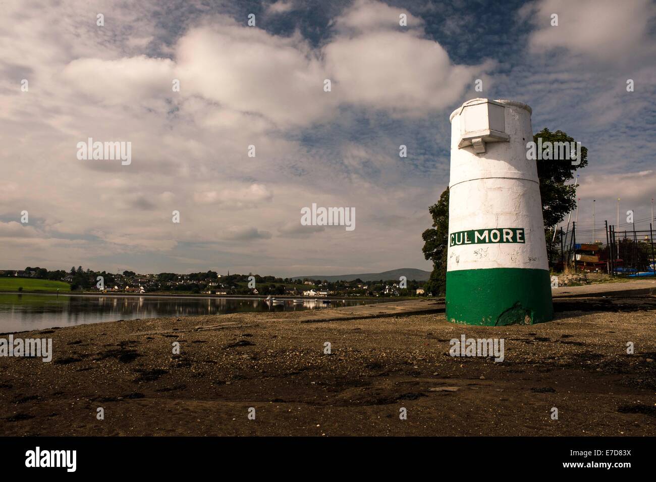 Culmore lighthouse at Culmore Point, Derry, Londonderry, Northern ...