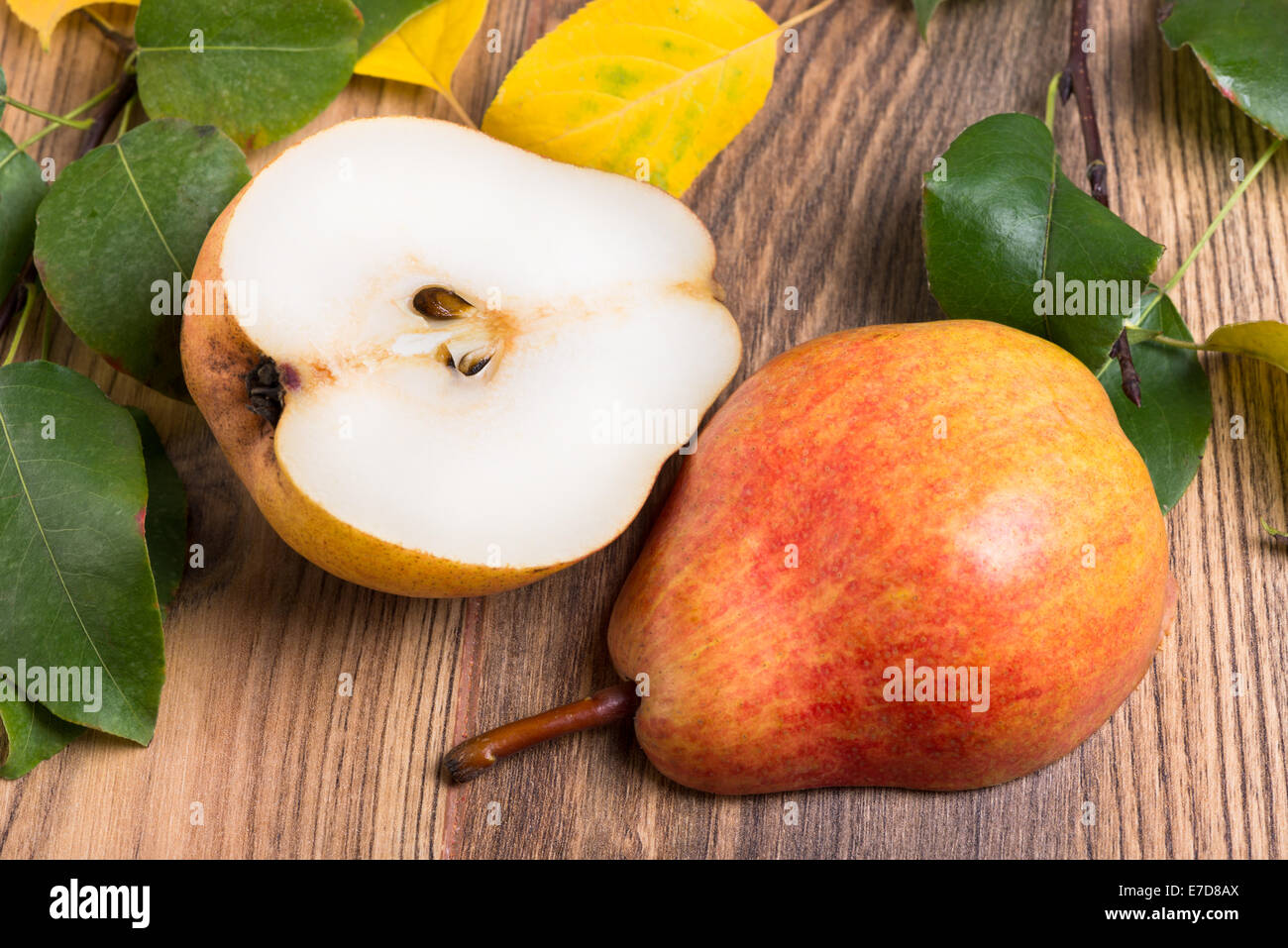 Pear cut hi-res stock photography and images - Alamy