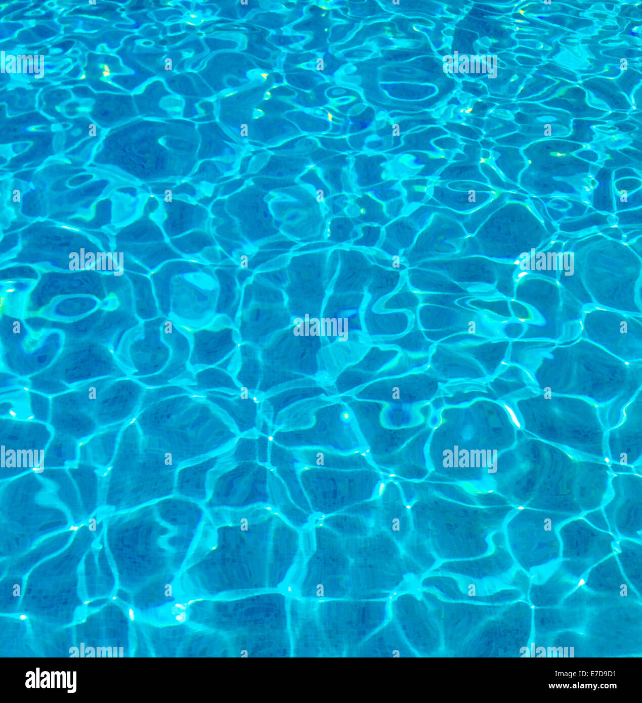 Blue ripped water in swimming pool hi-res stock photography and images ...