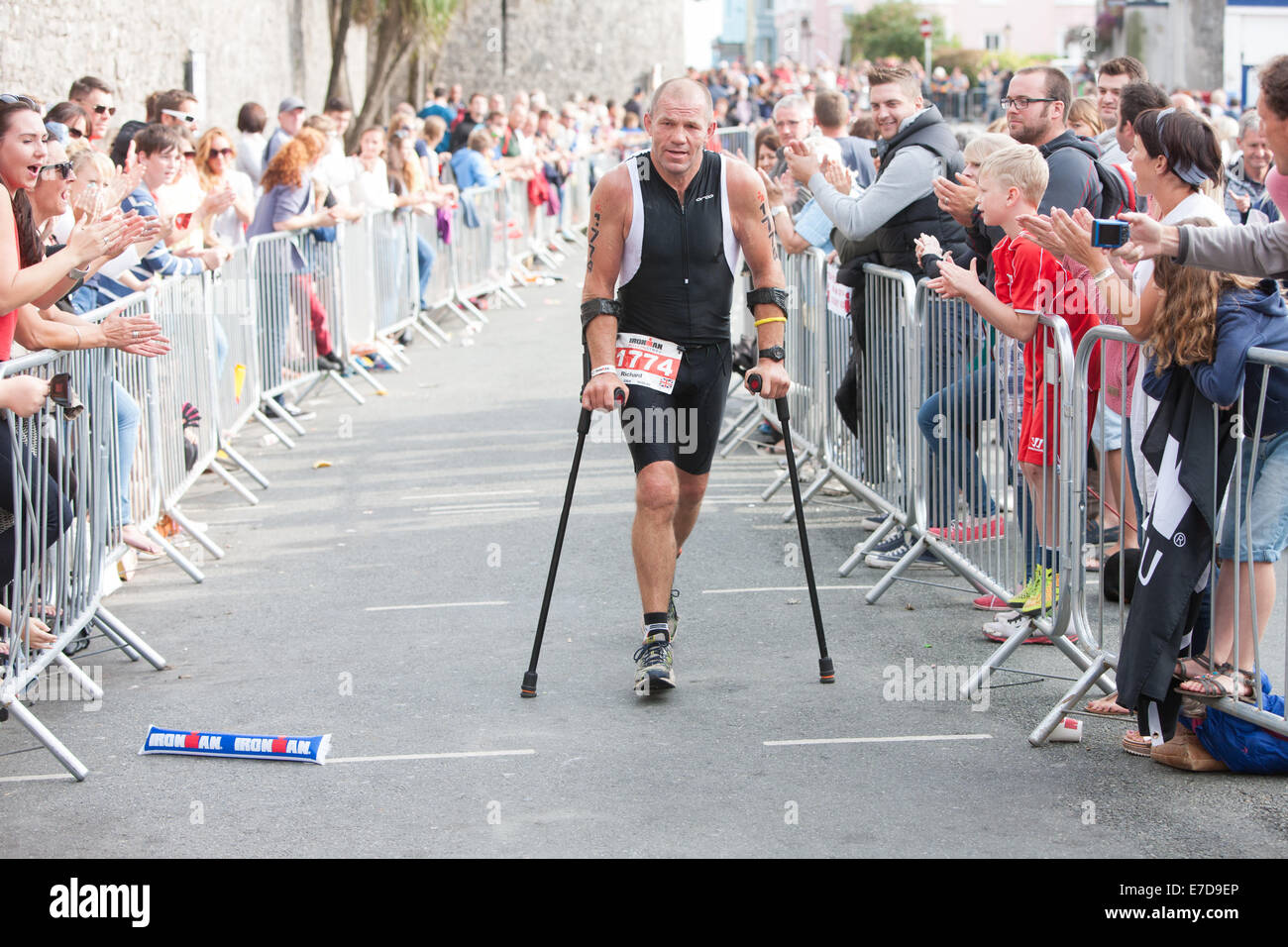 616 athletes to finish the pembrokeshire course hi-res stock ...
