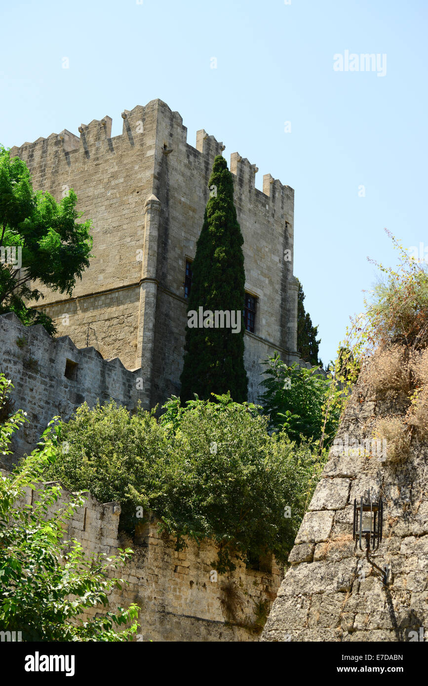 Castle in Rhodes Greece - The Palace of the Grand Master of the Knights ...
