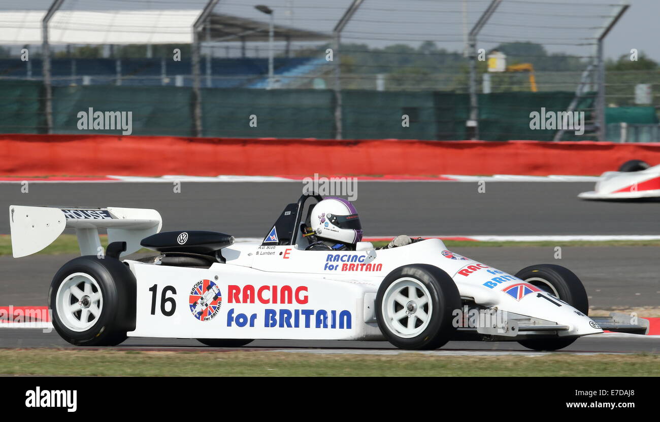 A classic Formula 3 car at a meeting for historic racing cars at the ...
