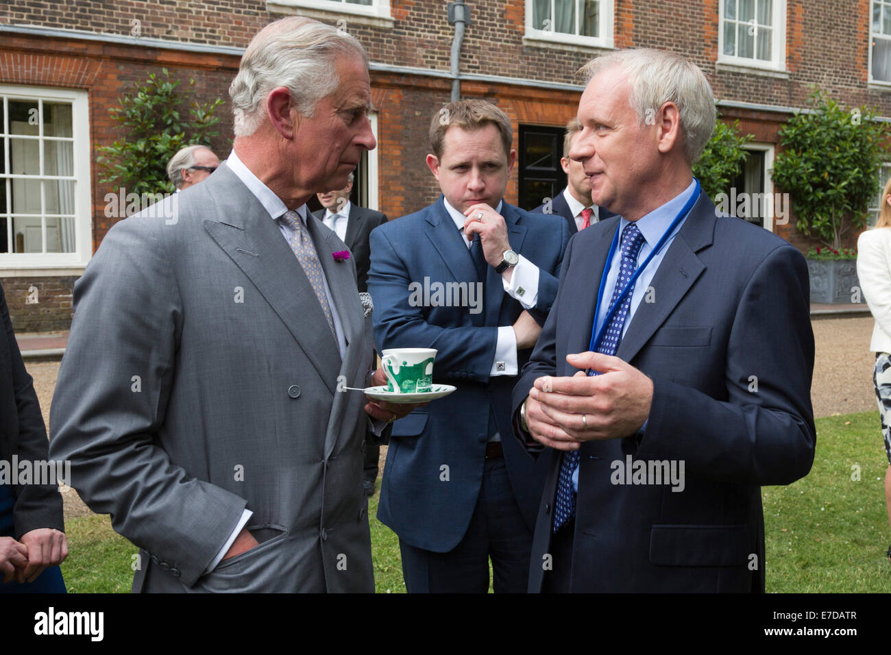 Prince Charles with Biomimetics specialists Alastair Lukies and Prof ...