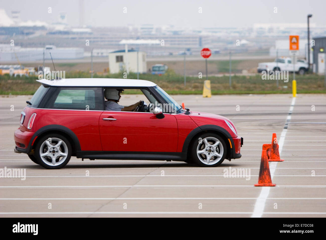A red BMW Mini Cooper in a regional Sports Car Club of America (SCCA ...