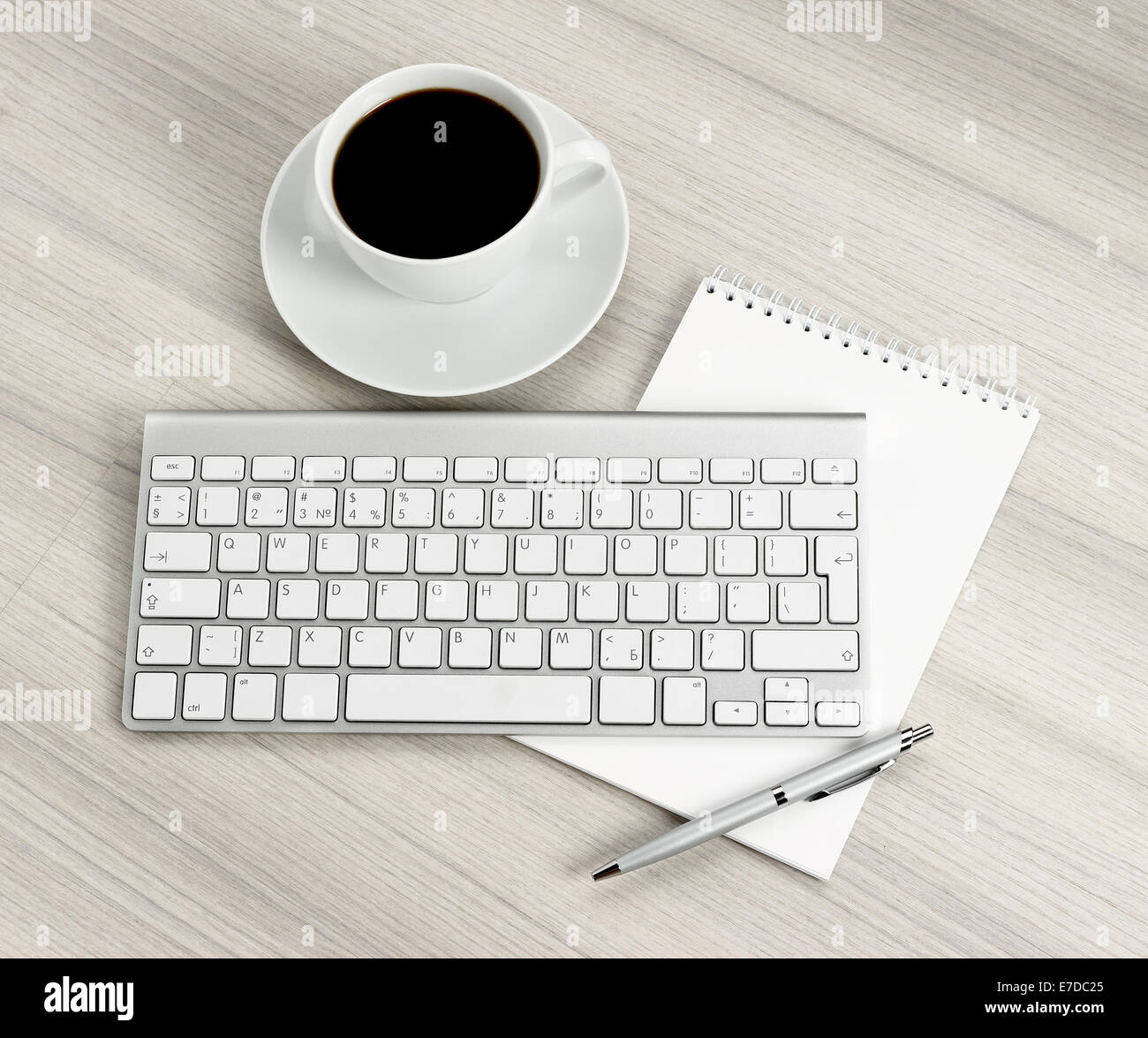 Espresso cup pen table hi-res stock photography and images - Alamy