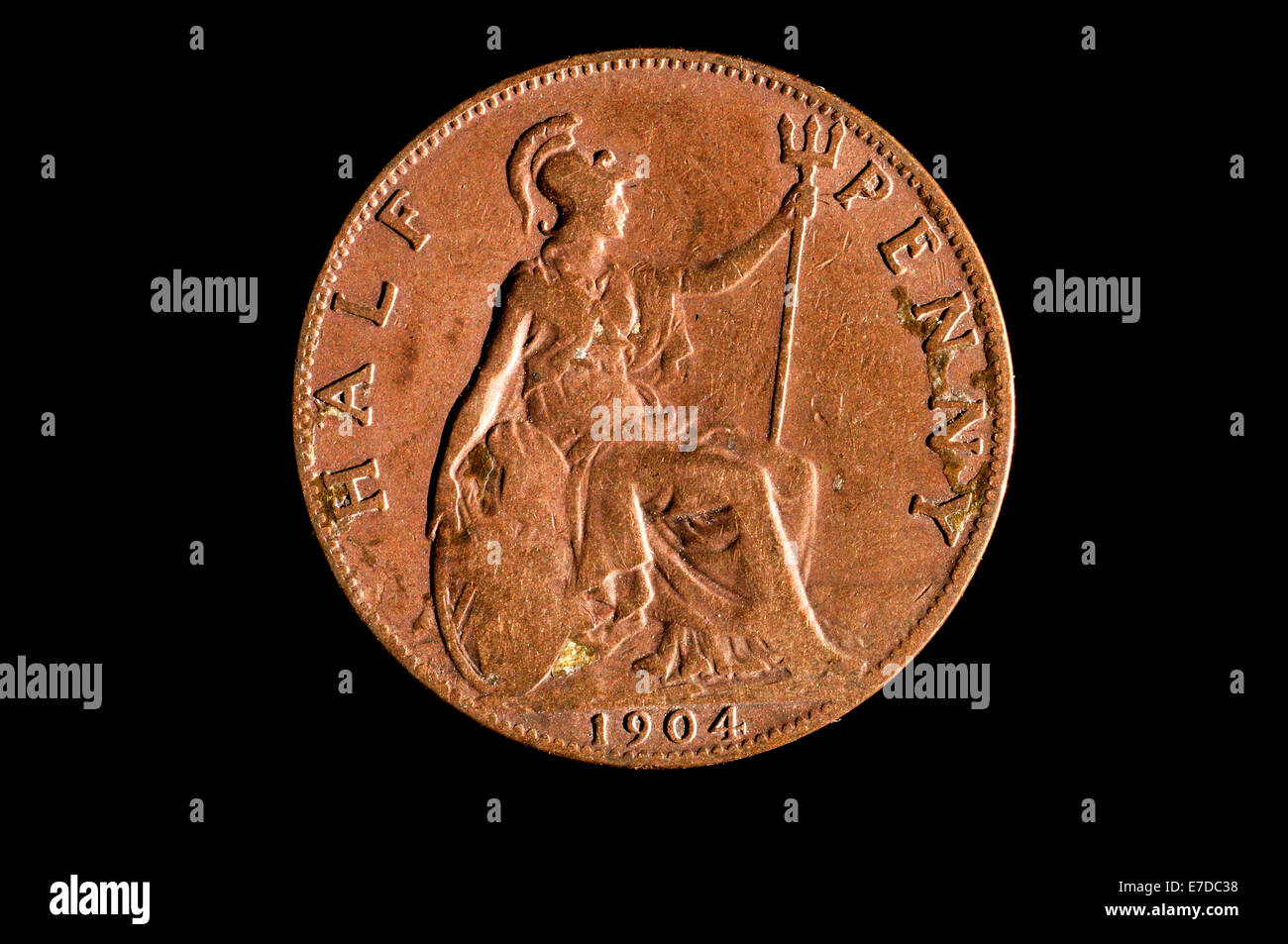 British penny hi-res stock photography and images - Alamy