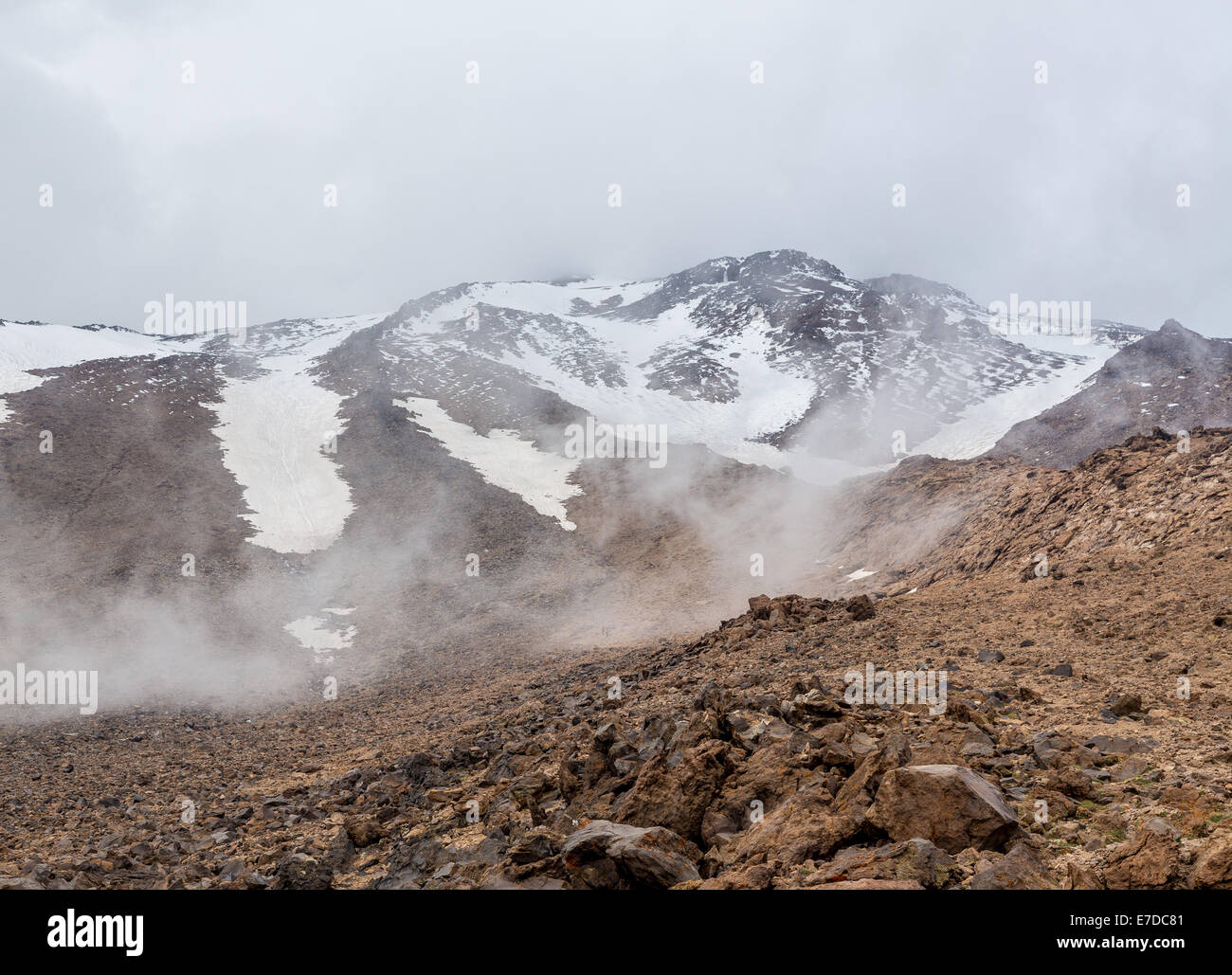Damavand Volcano in Iran Stock Photo - Alamy
