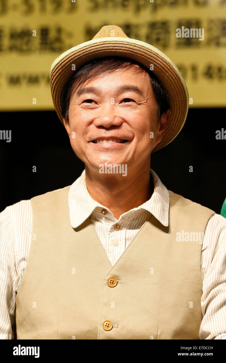 Toronto, Canada. 14th September 2014. Hong Kong singer Albert Au pre-concert press conference at ...