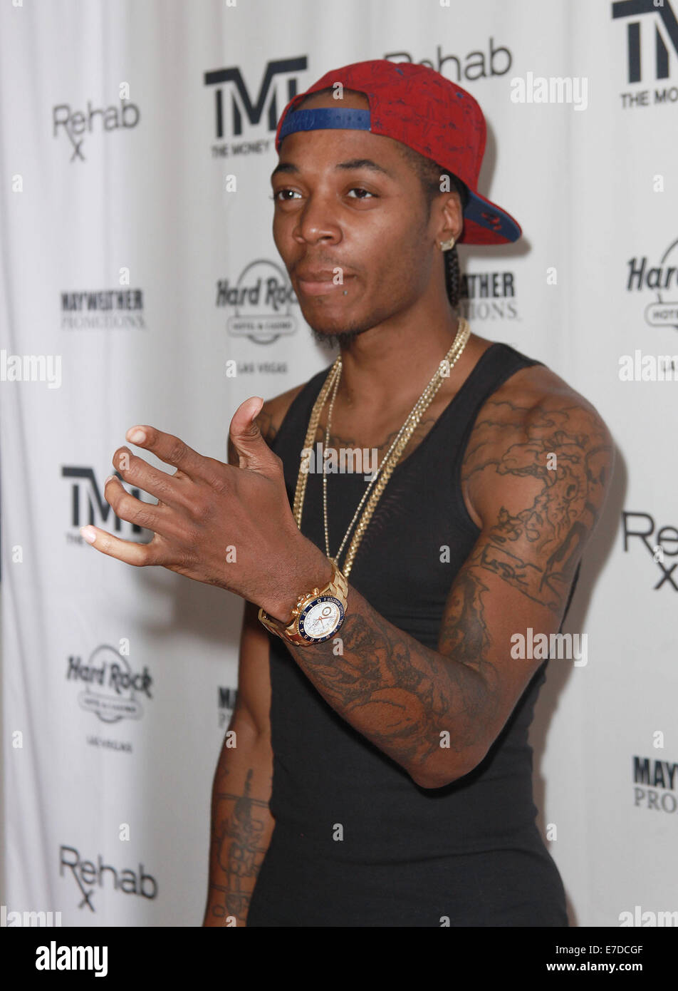 Las Vegas, Nevada, USA. 14th Sep, 2014. Rapper Young Scrap attends the ...