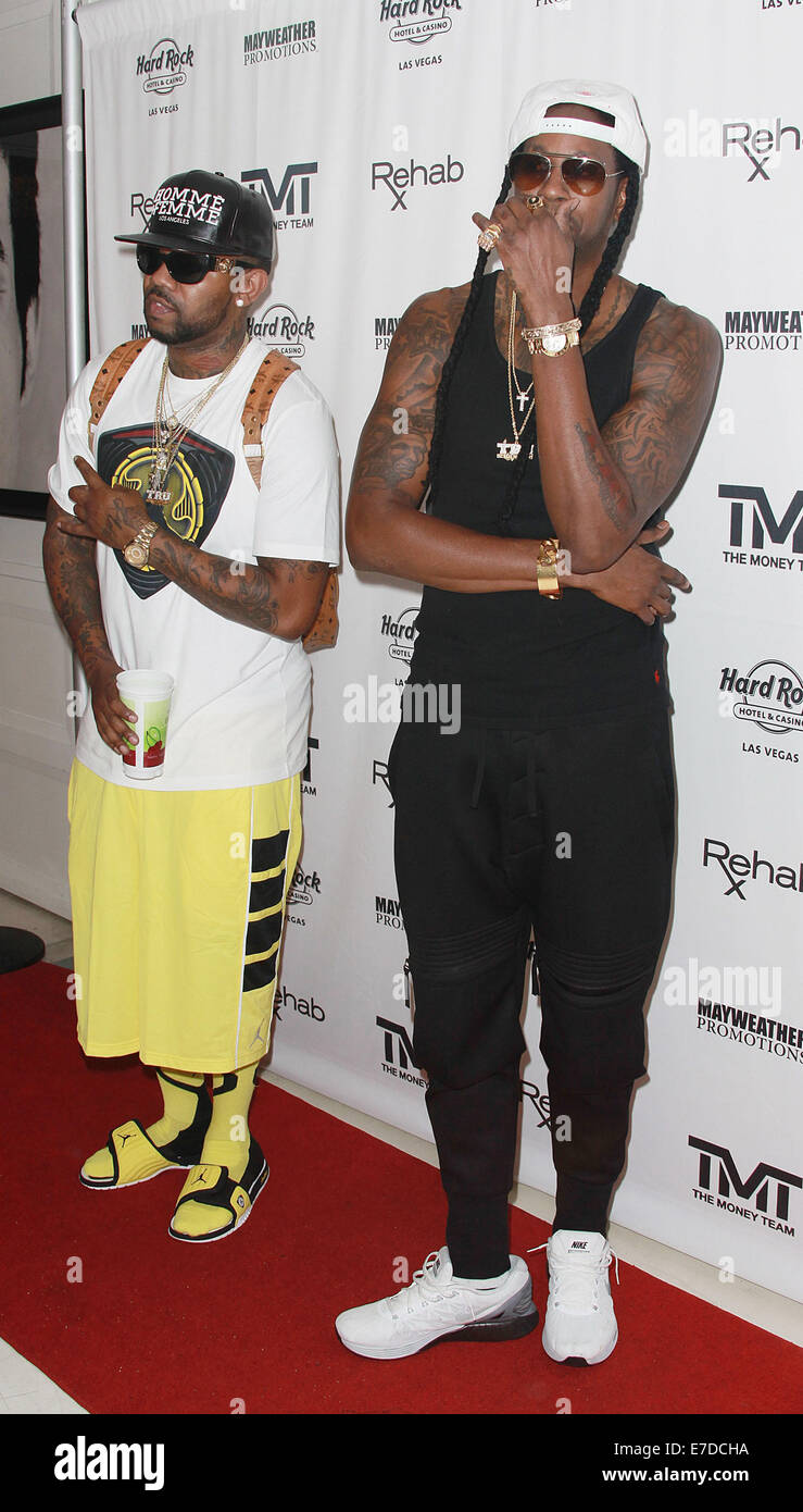 Las Vegas, Nevada, USA. 14th Sep, 2014. Rappers 2 Chainz and Cap1 ...
