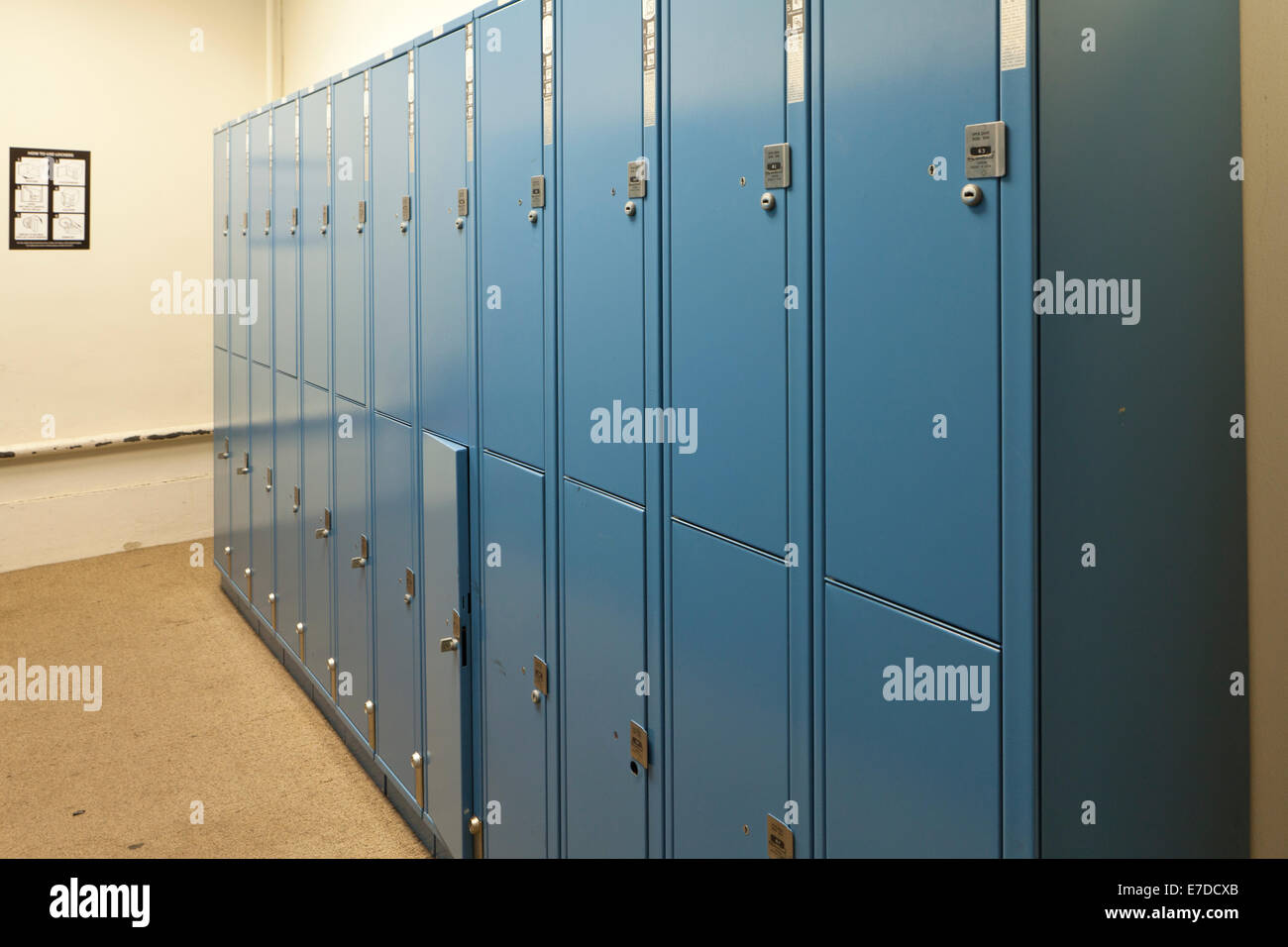 Locker room hi-res stock photography and images - Alamy