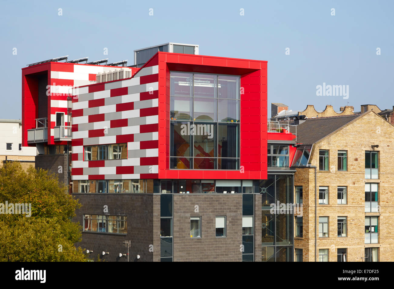 Culture Fusion building Bradford. A state of the art youth centre Stock ...