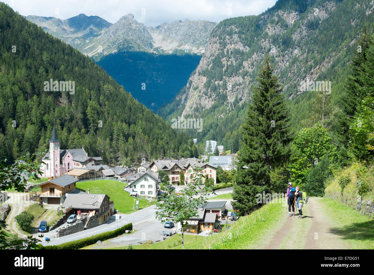 Trient valley hi-res stock photography and images - Alamy