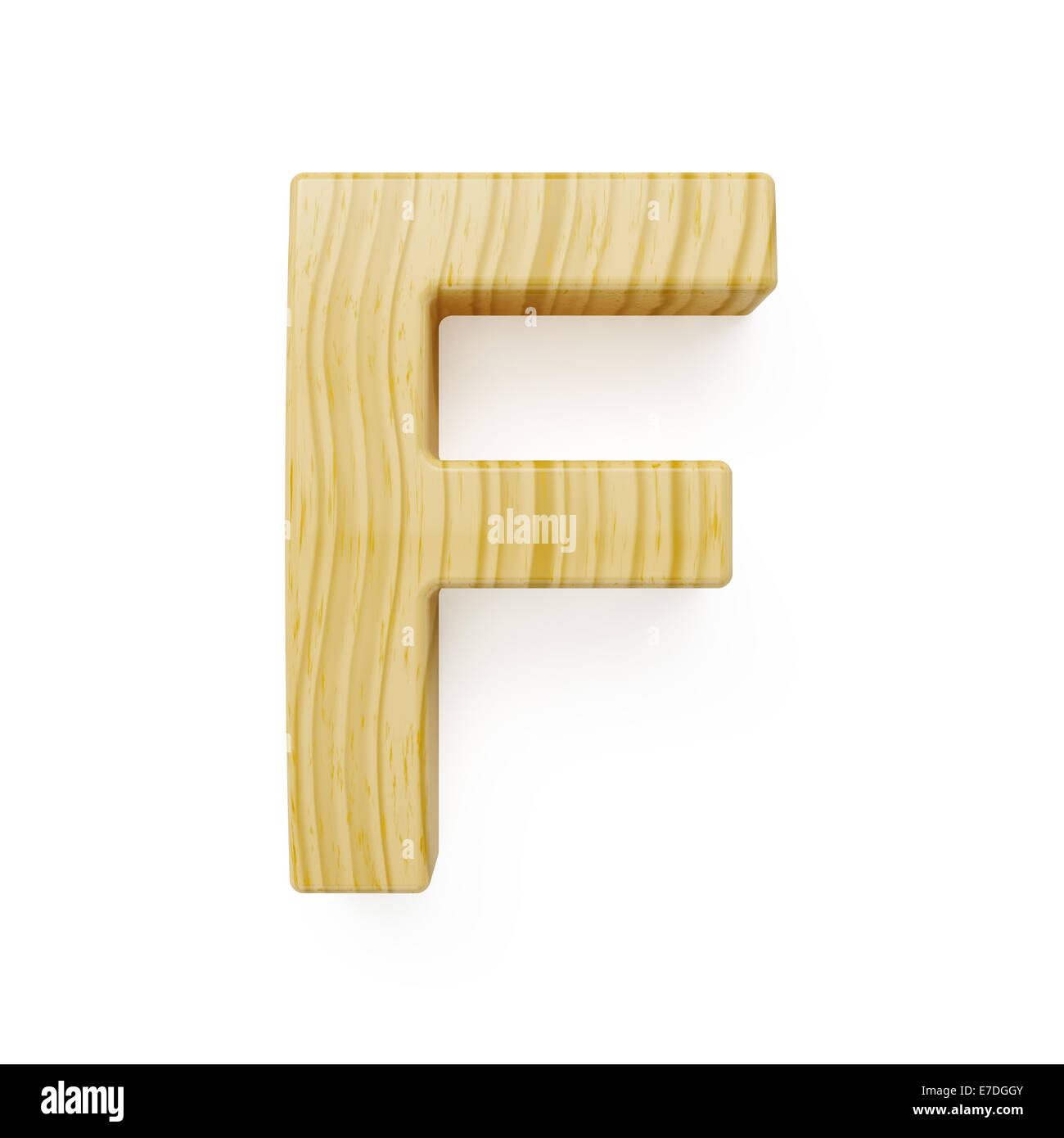 White Letter F