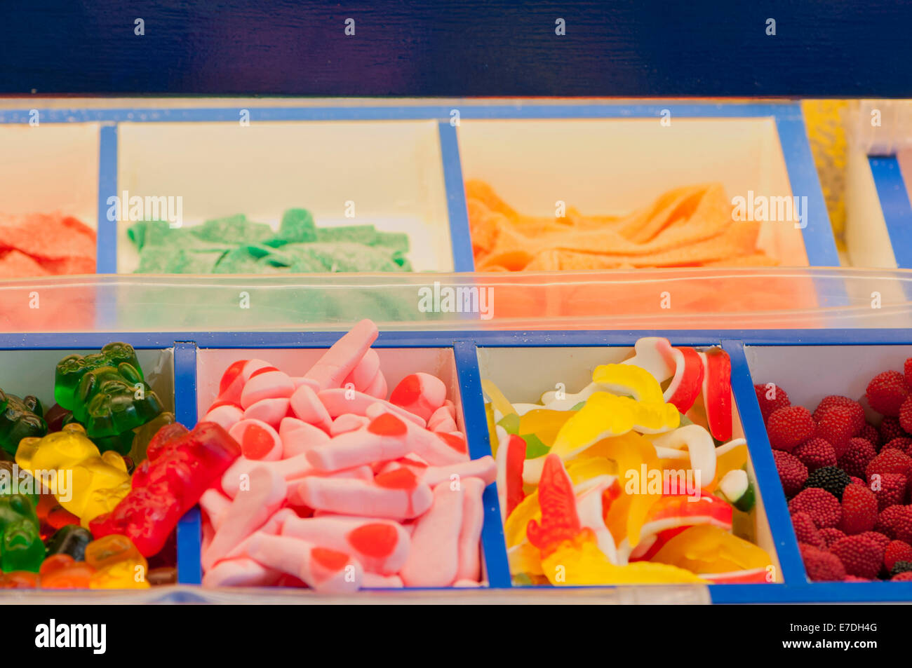 assortment of candies of different colors and flavors Stock Photo - Alamy