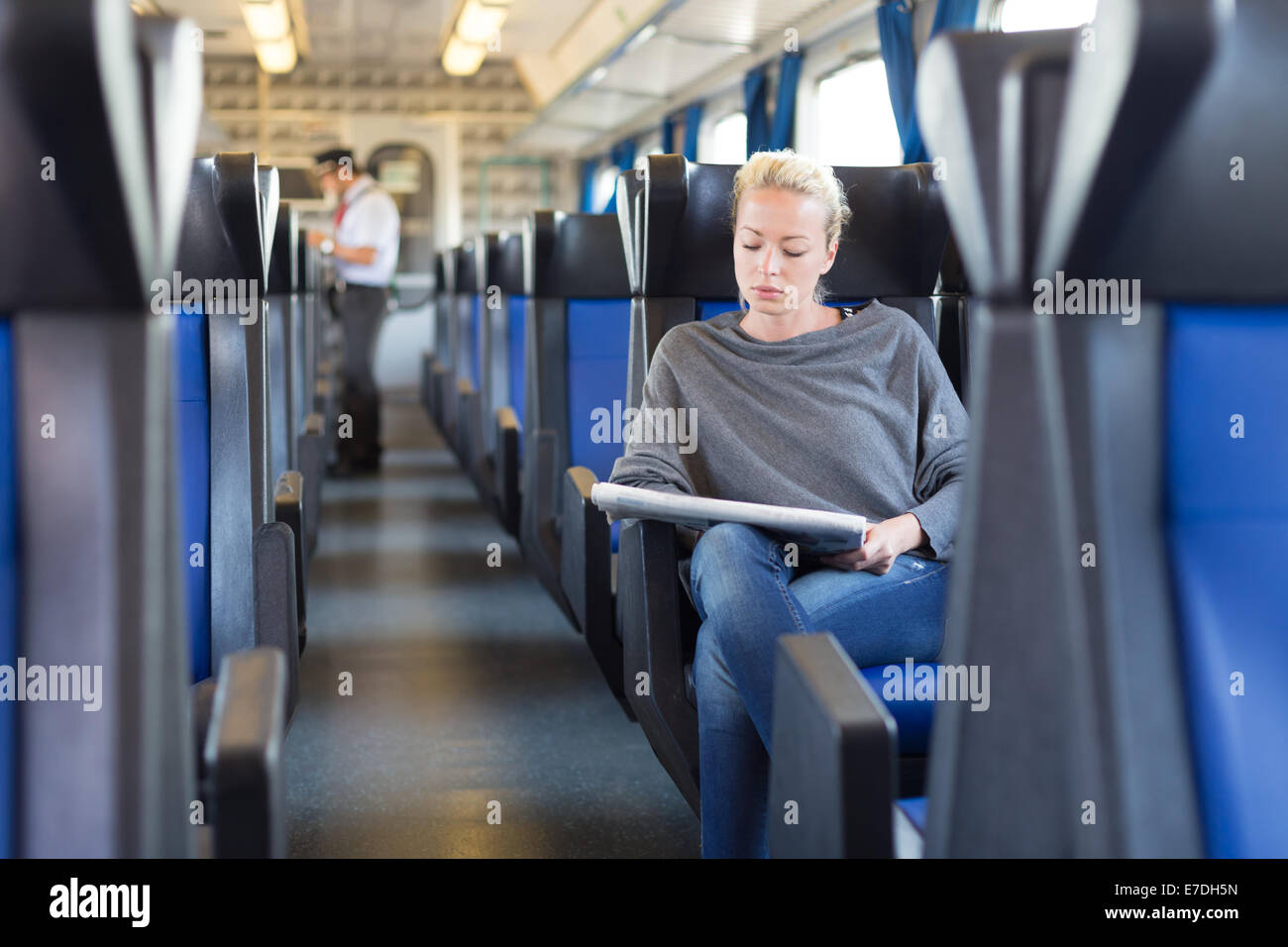 Passenger holding train ticket hi-res stock photography and images - Alamy