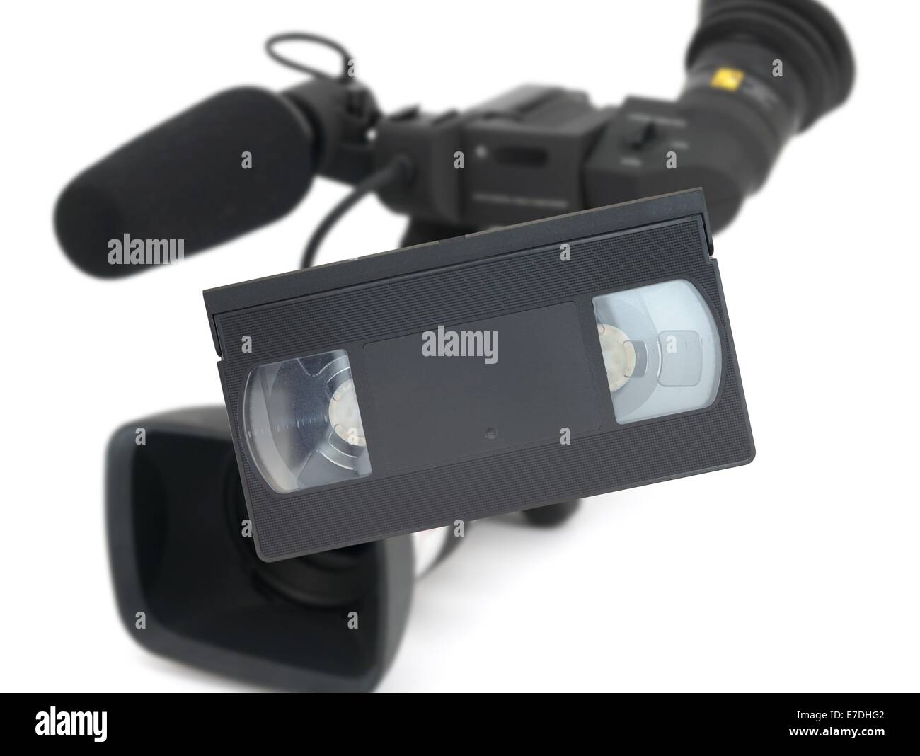 A close up shot of VHS Internal ribbon tape Stock Photo - Alamy