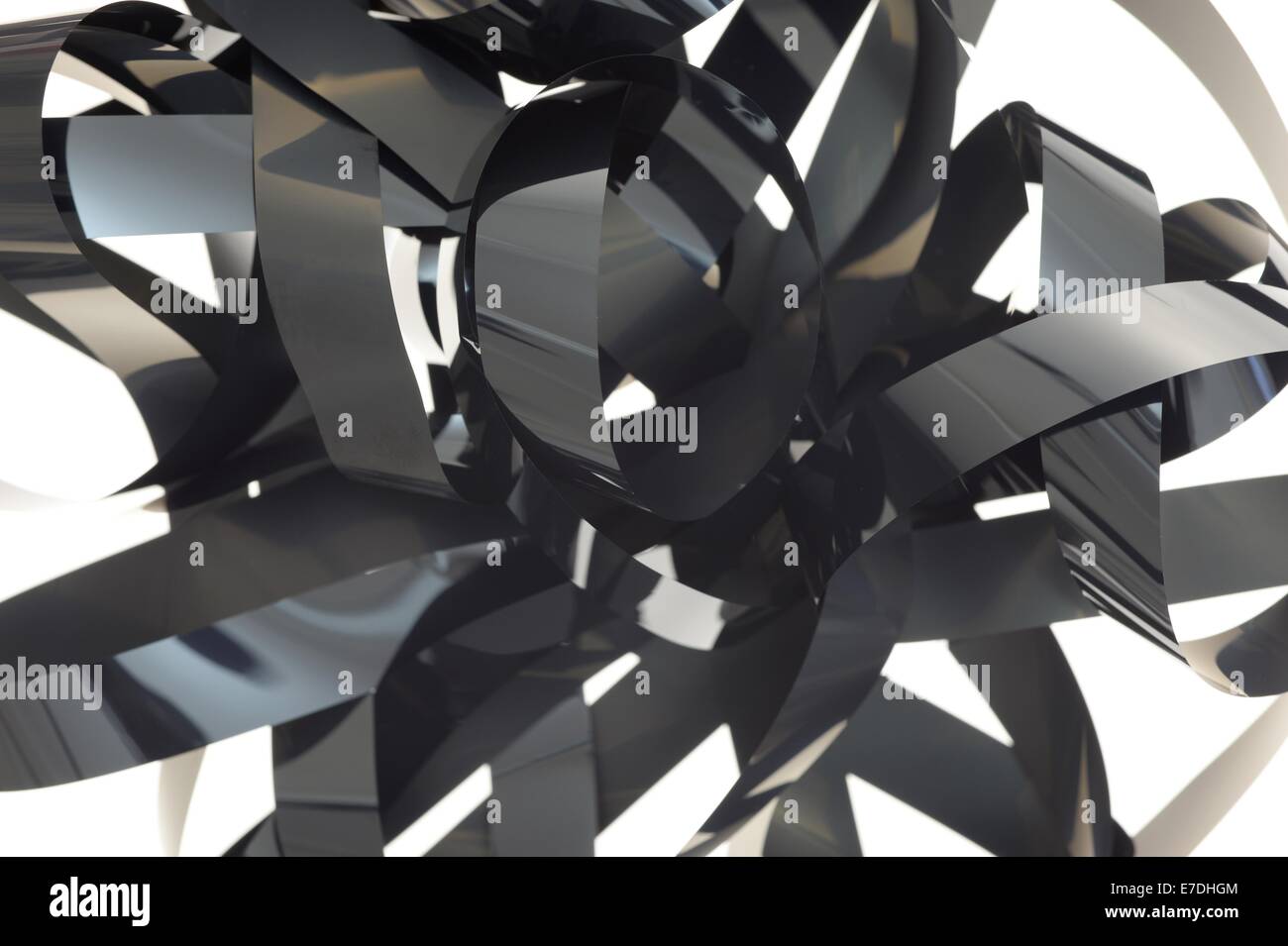 A close up shot of VHS Internal ribbon tape Stock Photo - Alamy