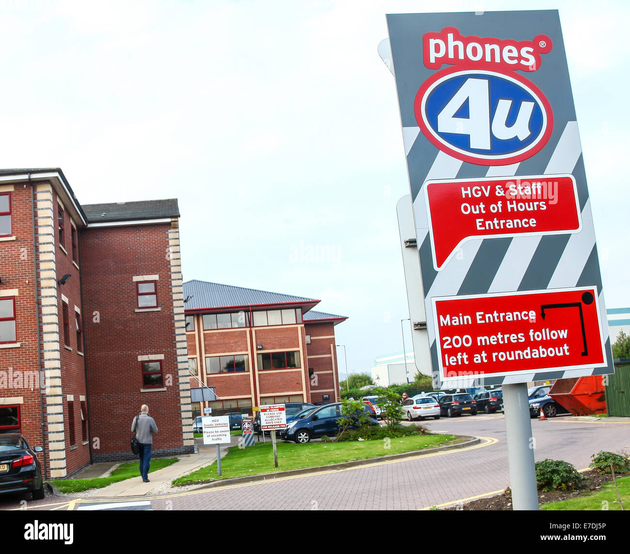 Headquarters head office of mobile phone retailer phones4u at ...