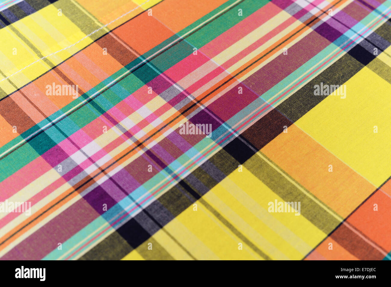 Fabric plaid texture. Cloth background Stock Photo - Alamy