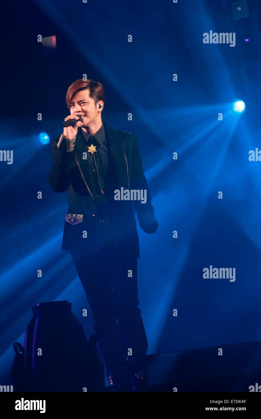 Alan Luo on the site of his concert at Hong Kong Coliseum in Hongkong ...