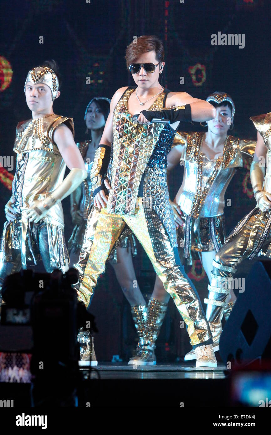 Alan Luo on the site of his concert at Hong Kong Coliseum in Hongkong, China on 14th September ...