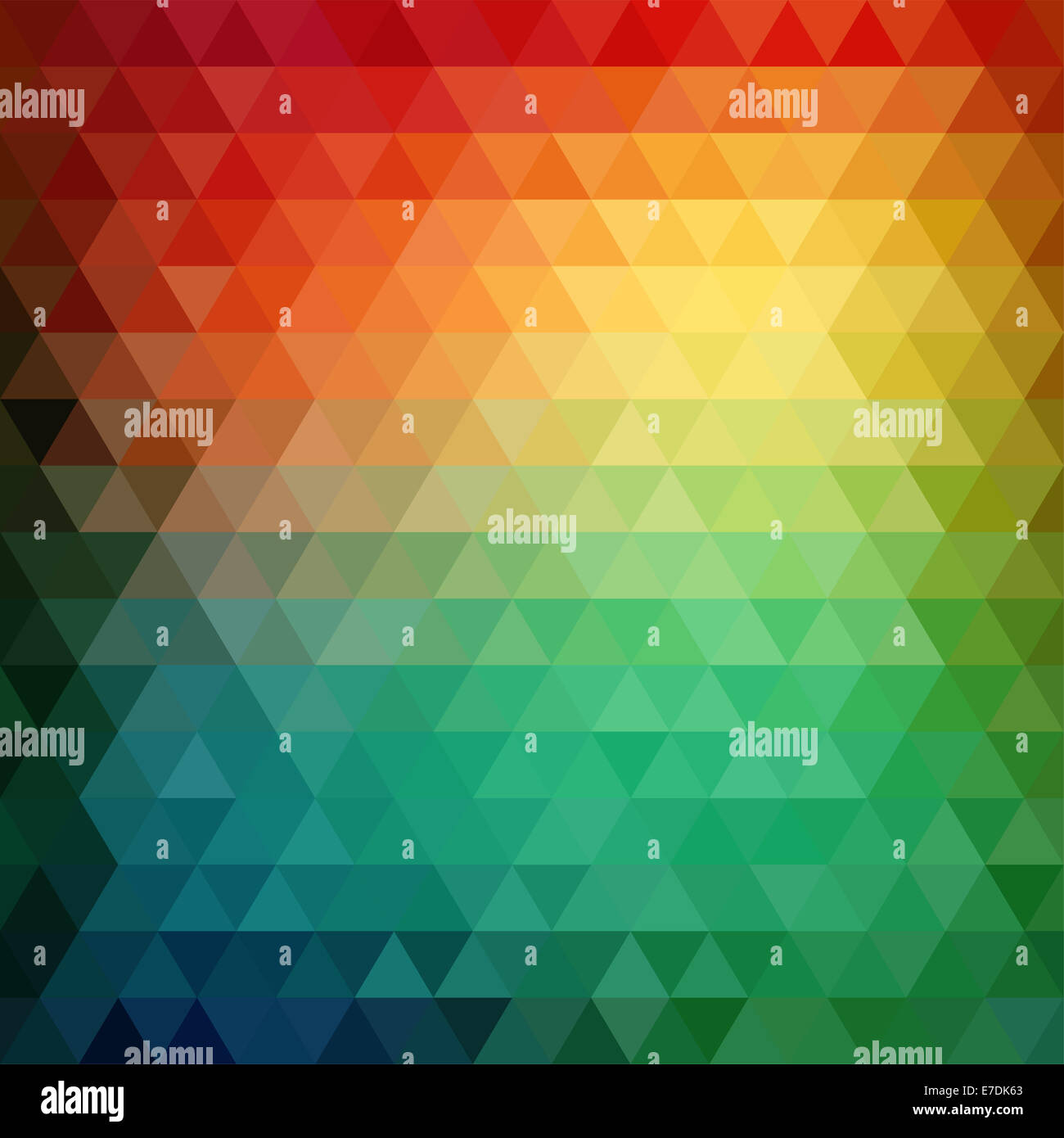 Retro mosaic pattern of geometric triangle shapes Stock Photo - Alamy