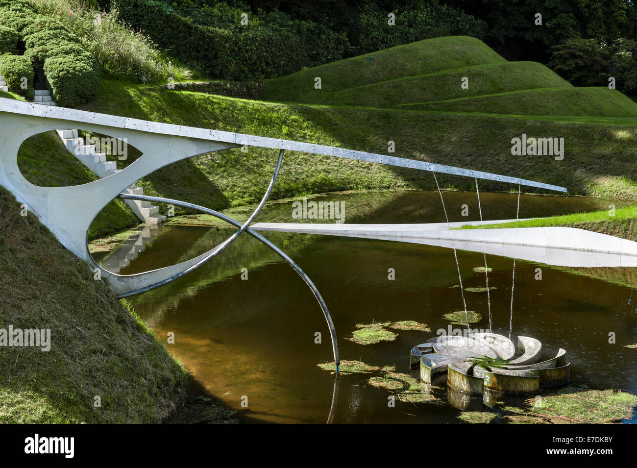 The Garden of Cosmic Speculation, Dumfries, Scotland, Charles Jencks ...