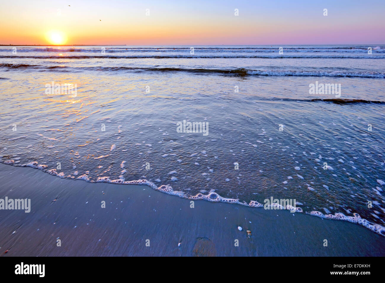 sunrise morning and summer sea Stock Photo - Alamy