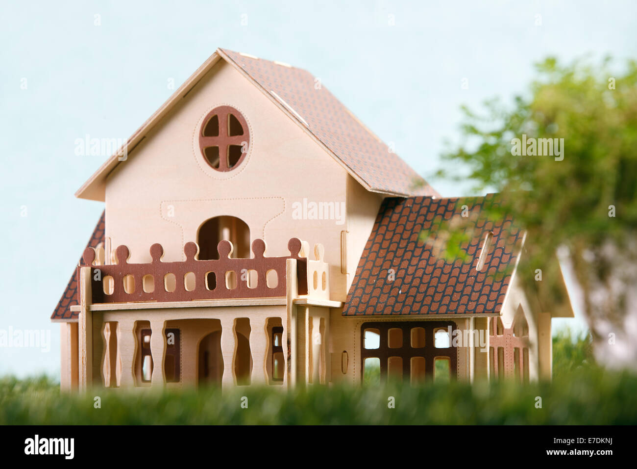 Close-up of architectural model Stock Photo - Alamy