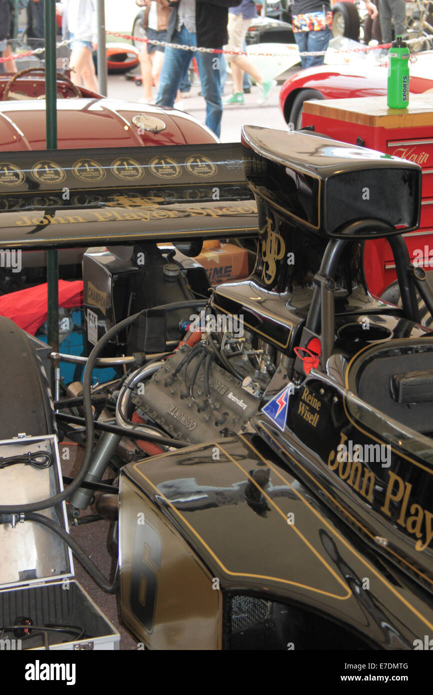 Classic Formula One cars at Monaco 2014 Stock Photo - Alamy