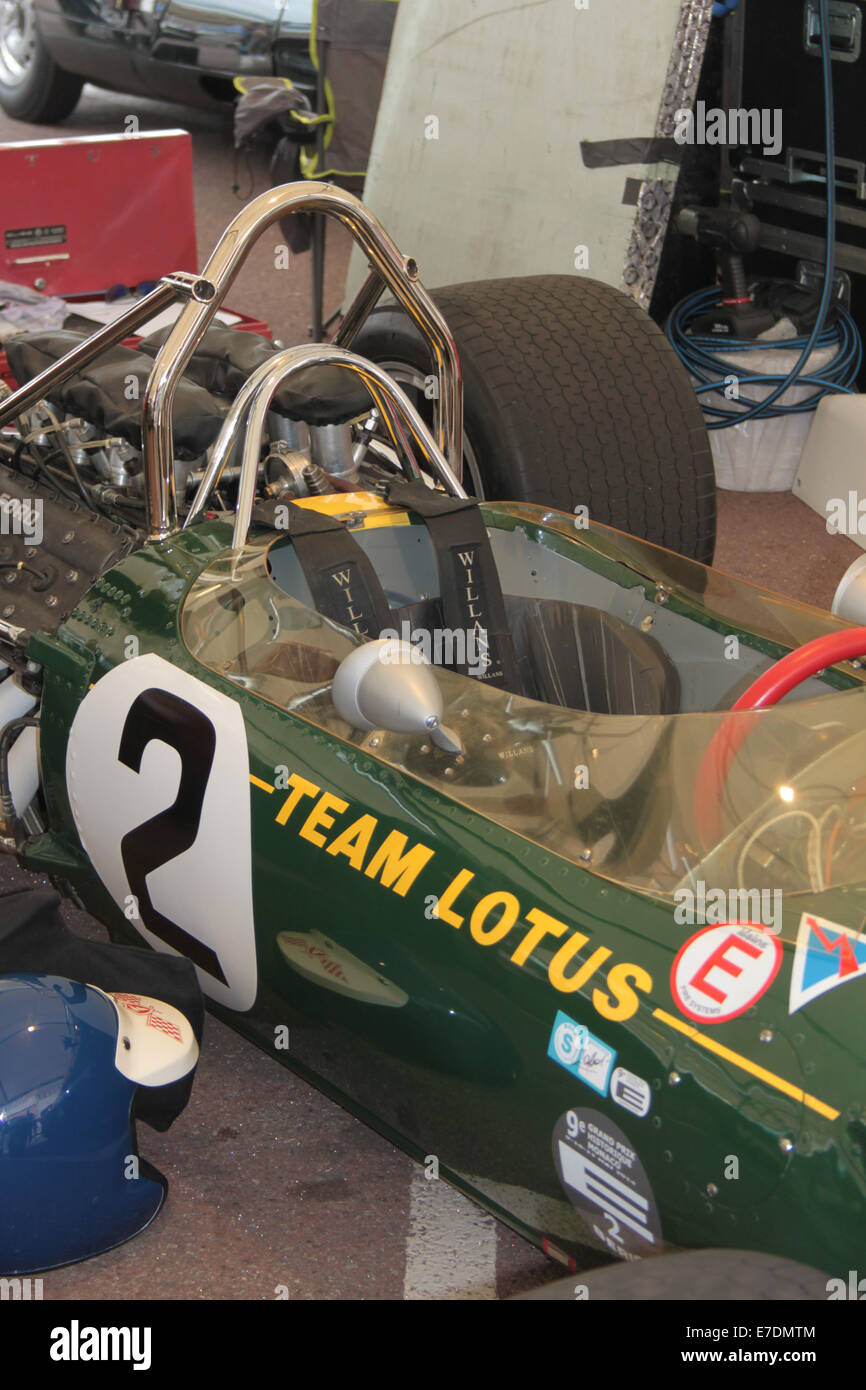 Classic Formula One cars at Monaco 2014 Stock Photo - Alamy