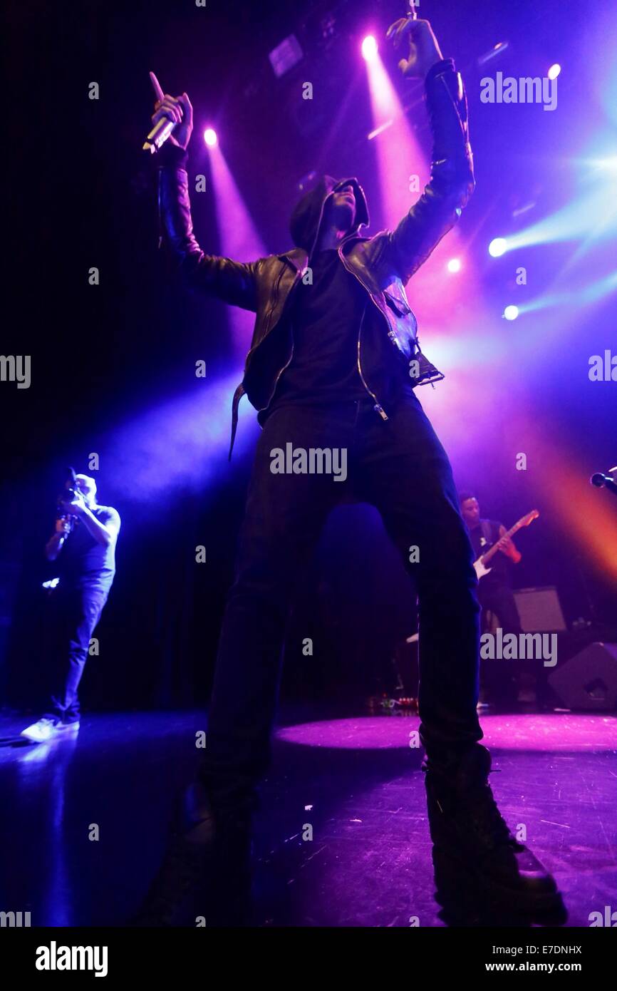Ryan Leslie performing live on stage at Musicalize held at IndigoO2 ...