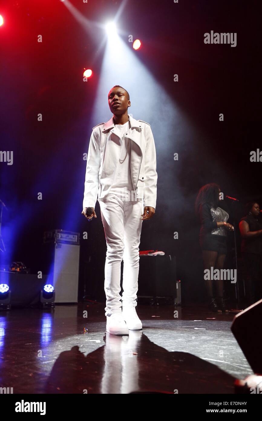 James Anderson performing live on stage at Musicalize held at IndigoO2 ...