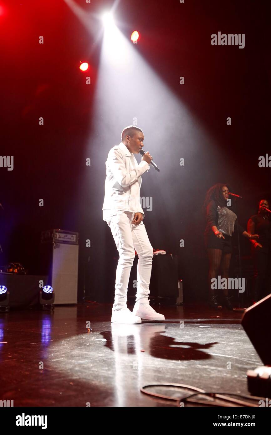 James Anderson performing live on stage at Musicalize held at IndigoO2 ...