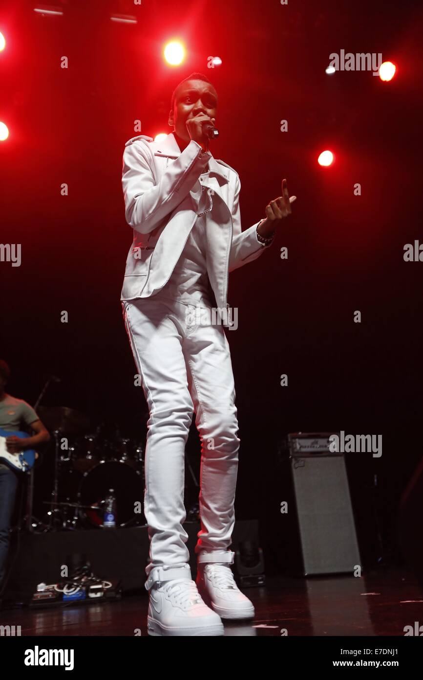 James Anderson performing live on stage at Musicalize held at IndigoO2 ...