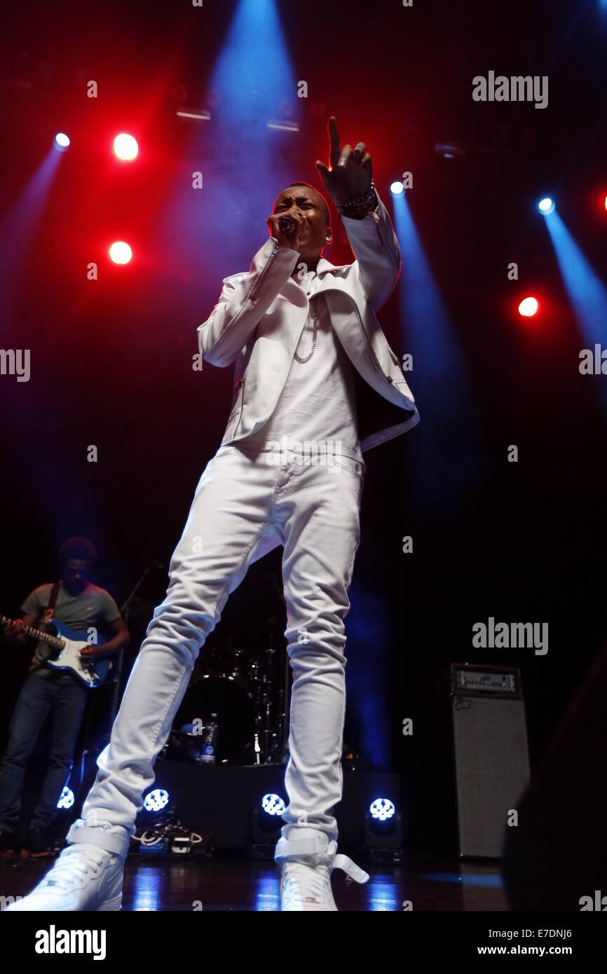 James Anderson performing live on stage at Musicalize held at IndigoO2 ...