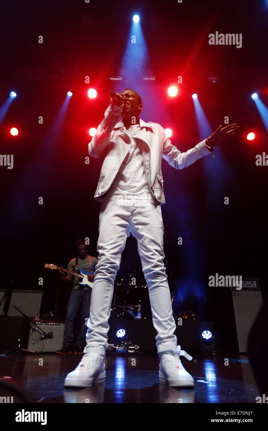 James Anderson performing live on stage at Musicalize held at IndigoO2 ...