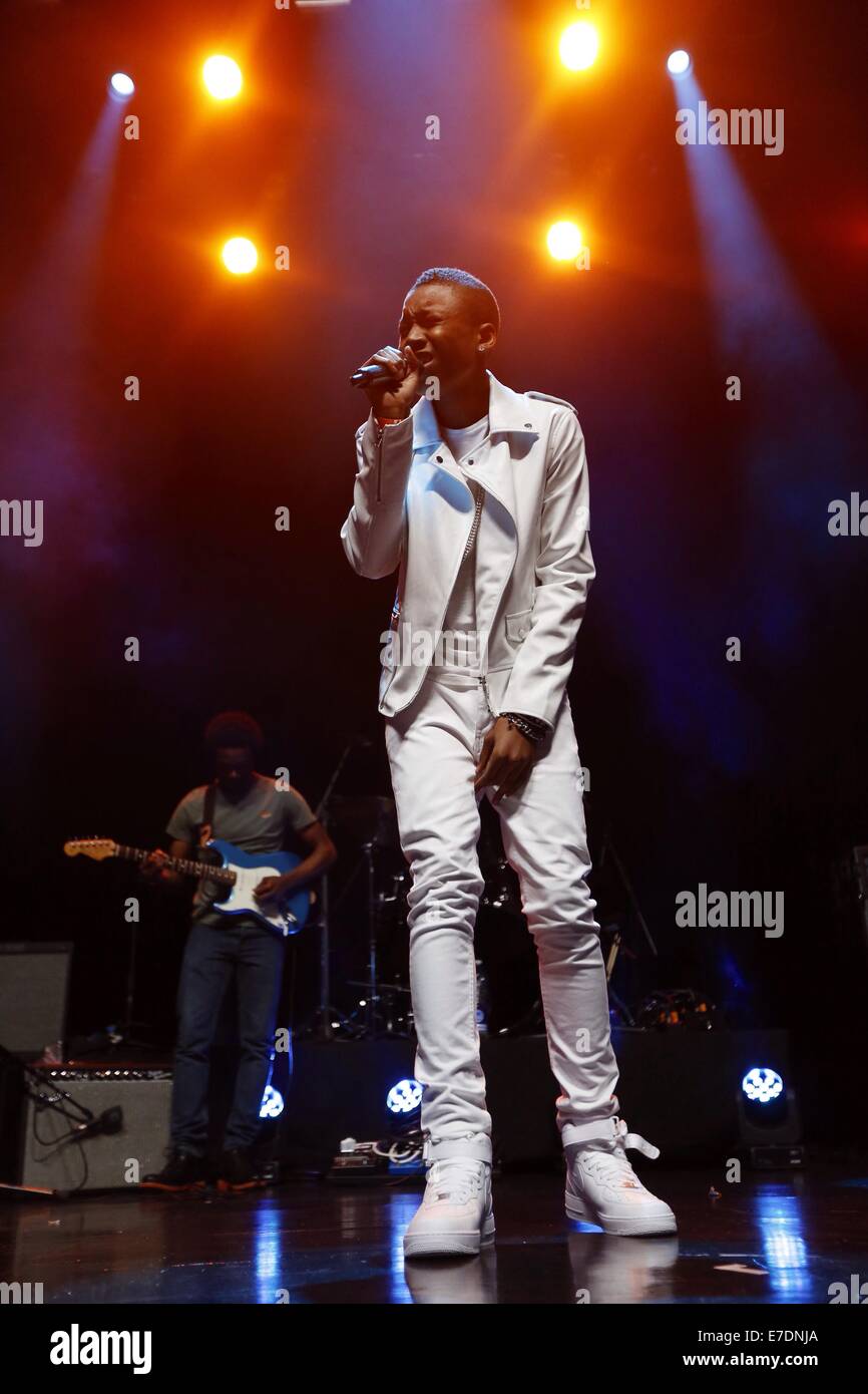James Anderson performing live on stage at Musicalize held at IndigoO2 ...