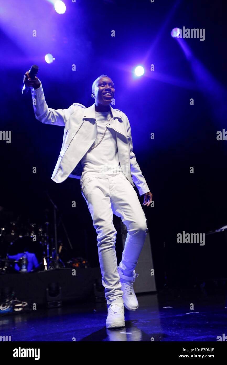 James Anderson performing live on stage at Musicalize held at IndigoO2 ...