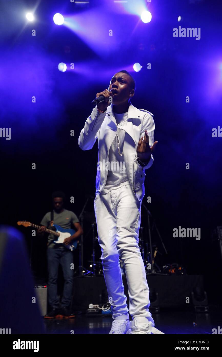 James Anderson performing live on stage at Musicalize held at IndigoO2 ...