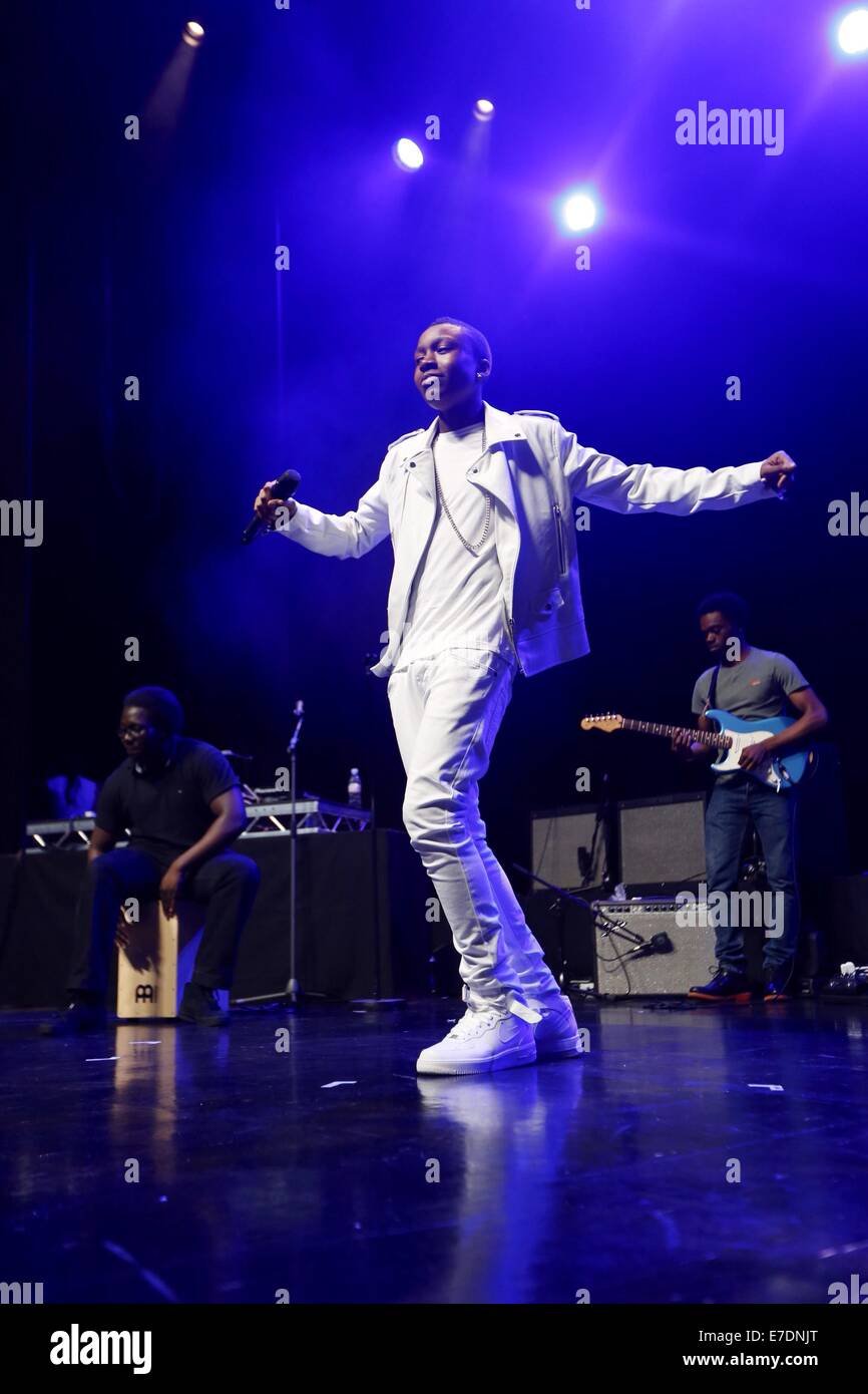 James Anderson performing live on stage at Musicalize held at IndigoO2 ...