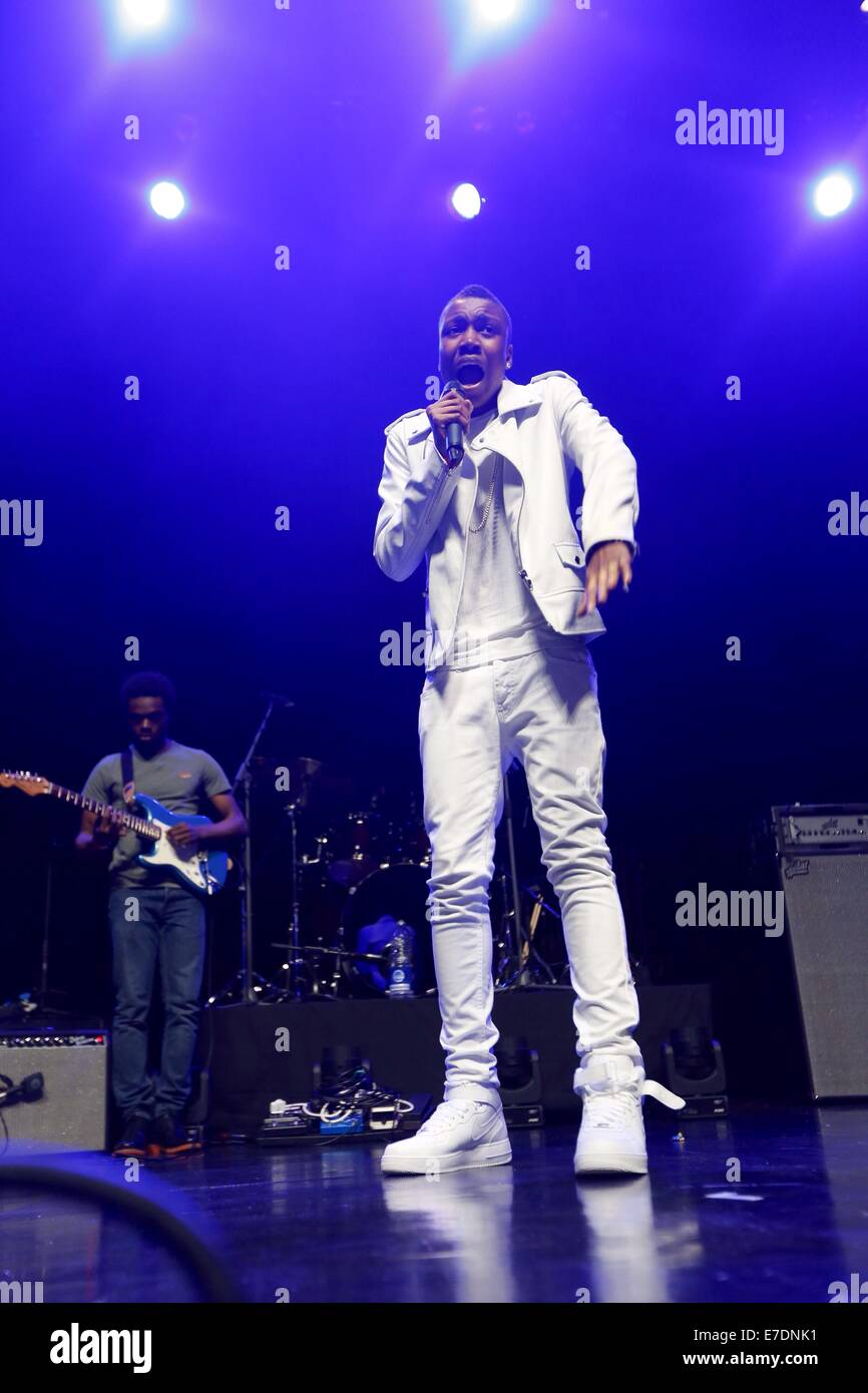 James Anderson performing live on stage at Musicalize held at IndigoO2 ...