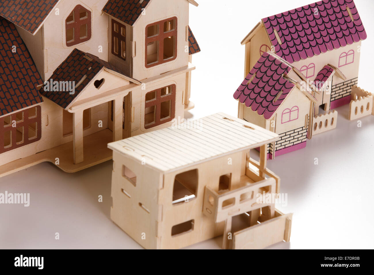 Close-up of architectural model Stock Photo - Alamy