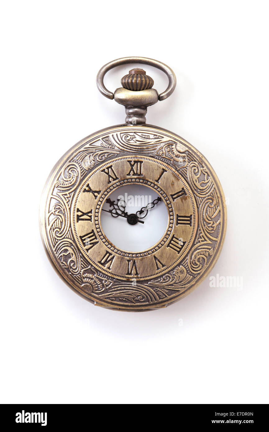 Close-up of pocket watch Stock Photo - Alamy