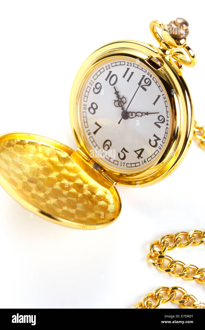 Close-up of pocket watch Stock Photo - Alamy